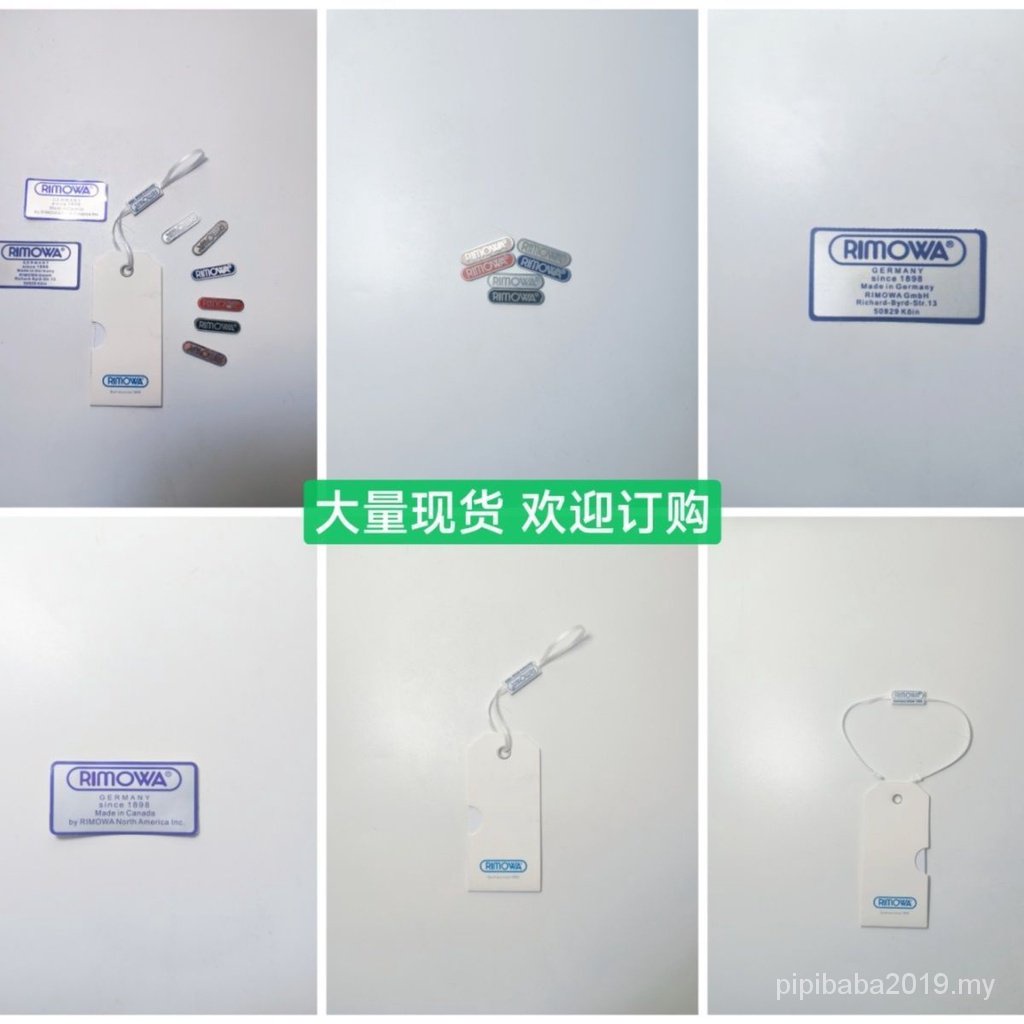 Rimowa Label rimowa Metal LOGO Aluminum Label/Tag Tag/Luggage Sticker ...