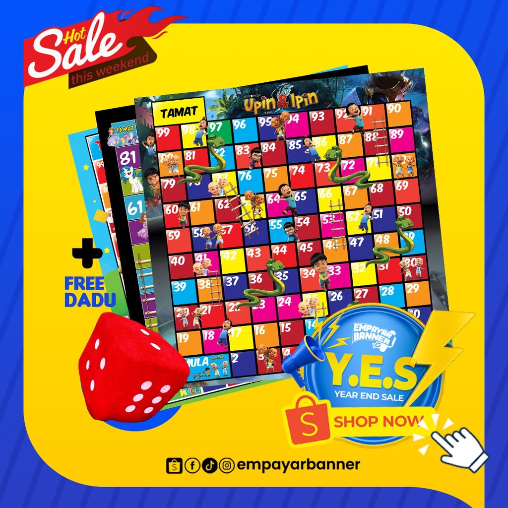 Permainan Dam Ular Gergasi 2x2, 3x3,4x4, 5x5kaki FREE SIFIR dan DADU🔥🔥🔥 ...