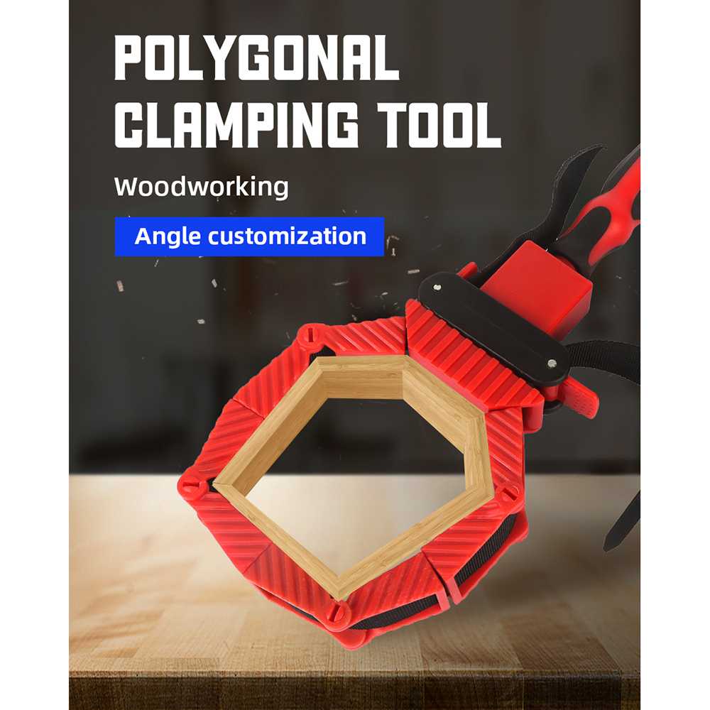 KAYU Adjustable Wood Frame Clamp Rapid Corner Clamp 4 Jaws - ACM25 ...