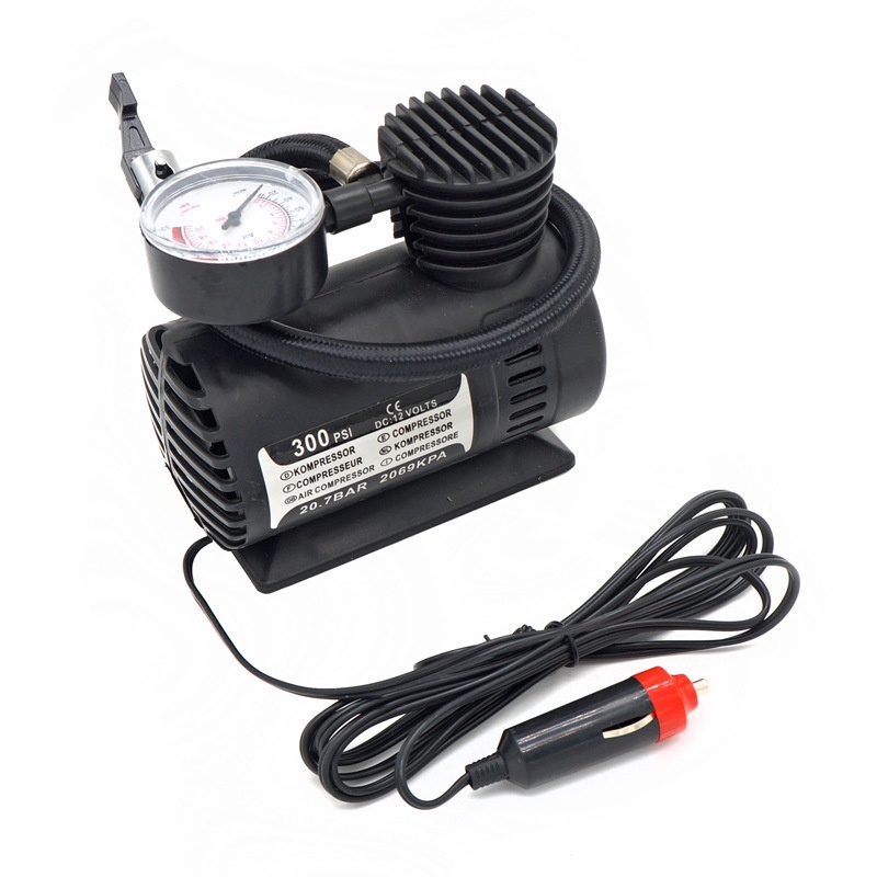 ALLYN 12V Car Inflation Pump Tire Inflation Machine Car mounted Mini ...