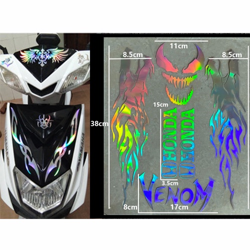 *READY STOCK*VR46 Rossi Scooter Electric Car Modified Full Body Decal ...