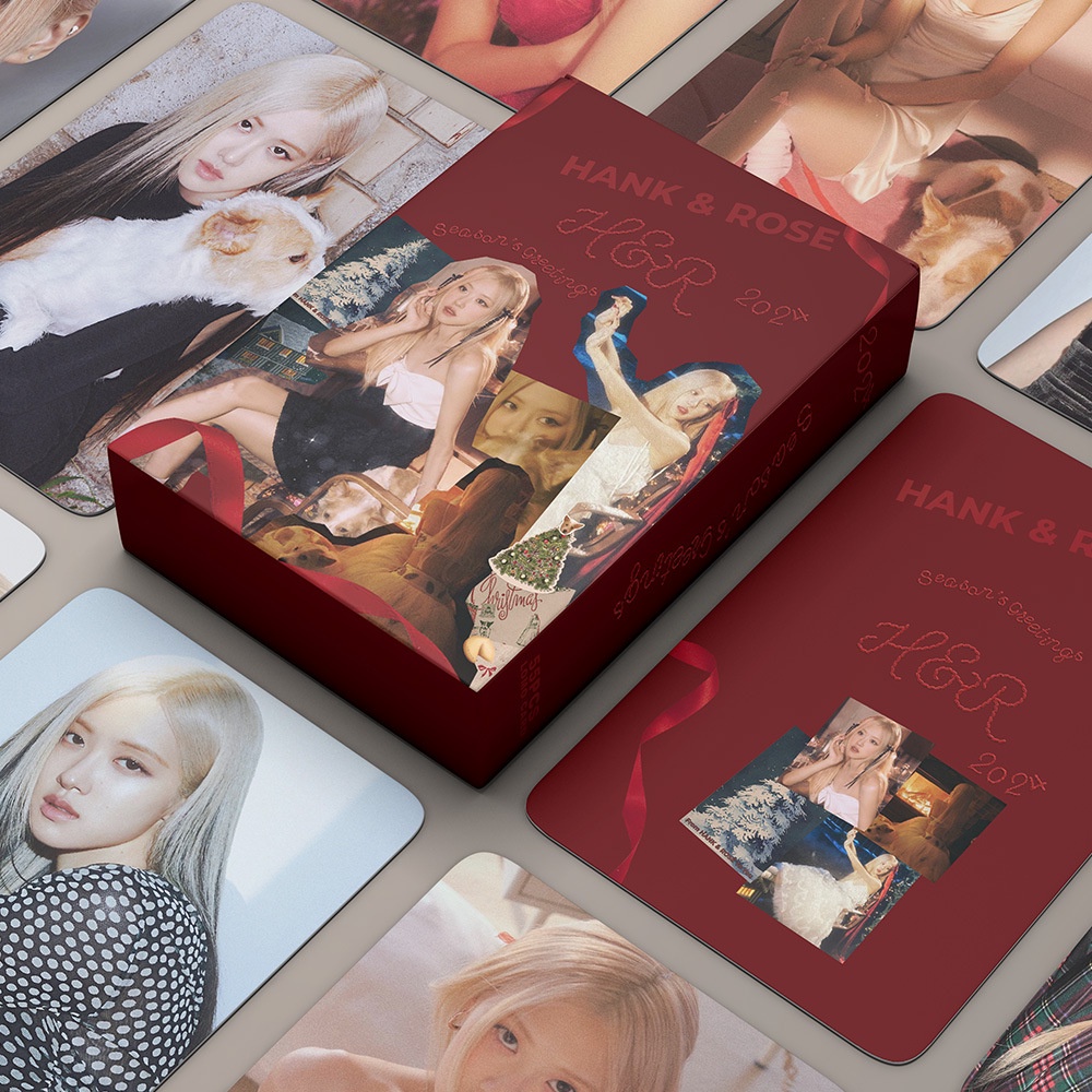 Blackpink ROSE HANK Photocard JENNIE JISOO LISA BRON PINK THE GAME BPTG ...