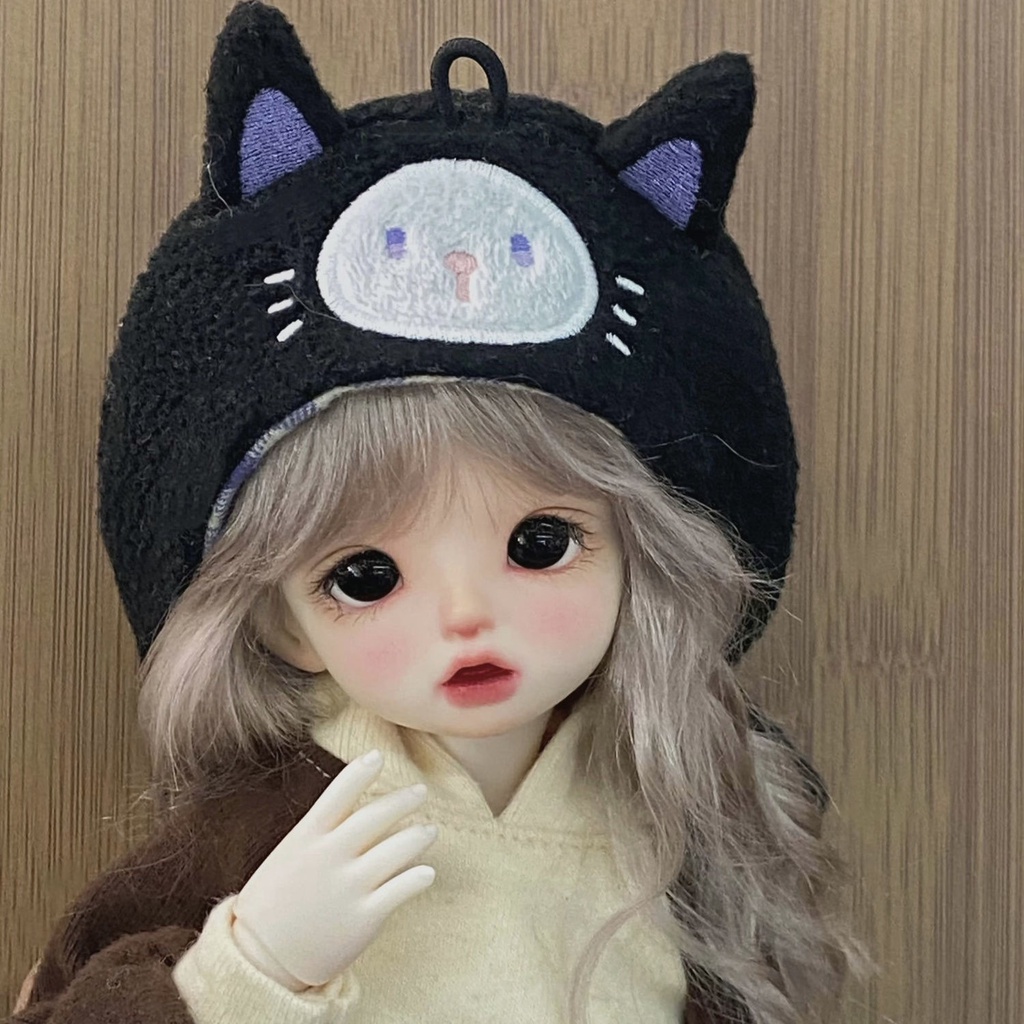 Cotton doll 10cm cape baby with bjd meowing team to achieve great merit ...