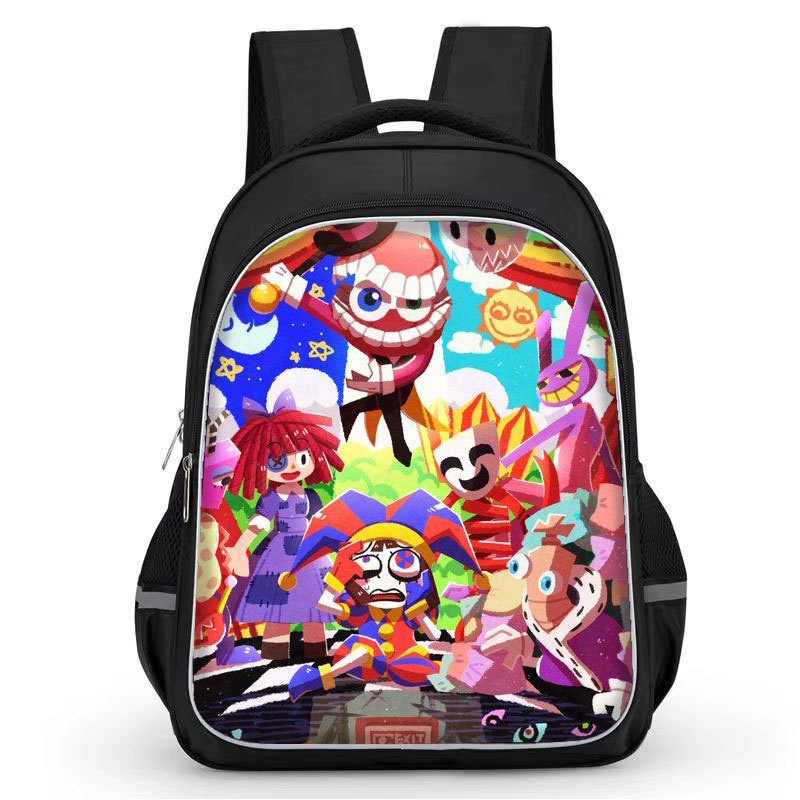 THE AMAZING DIGITAL CIRCUS Kid’s Character Backpack School Bag For Girl ...