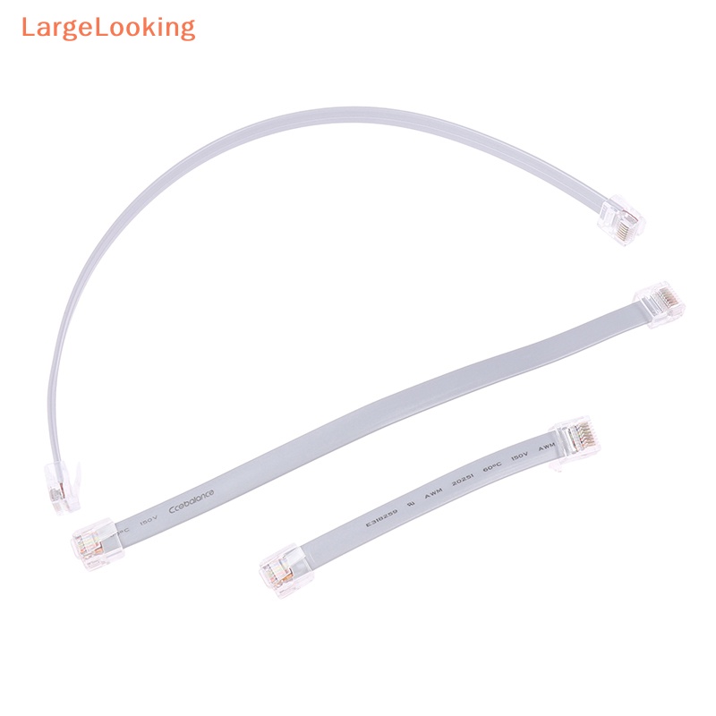 [LargeLooking] Cat5e Ethernet Patch Cable Flat RJ45 Computer LAN ...