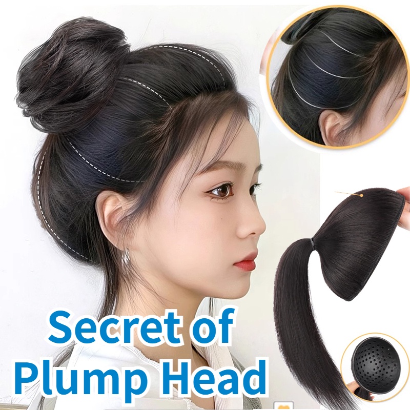 Ball Hair Bun for Women Plump Bun Accessories Grapefruit Peel Bun ...