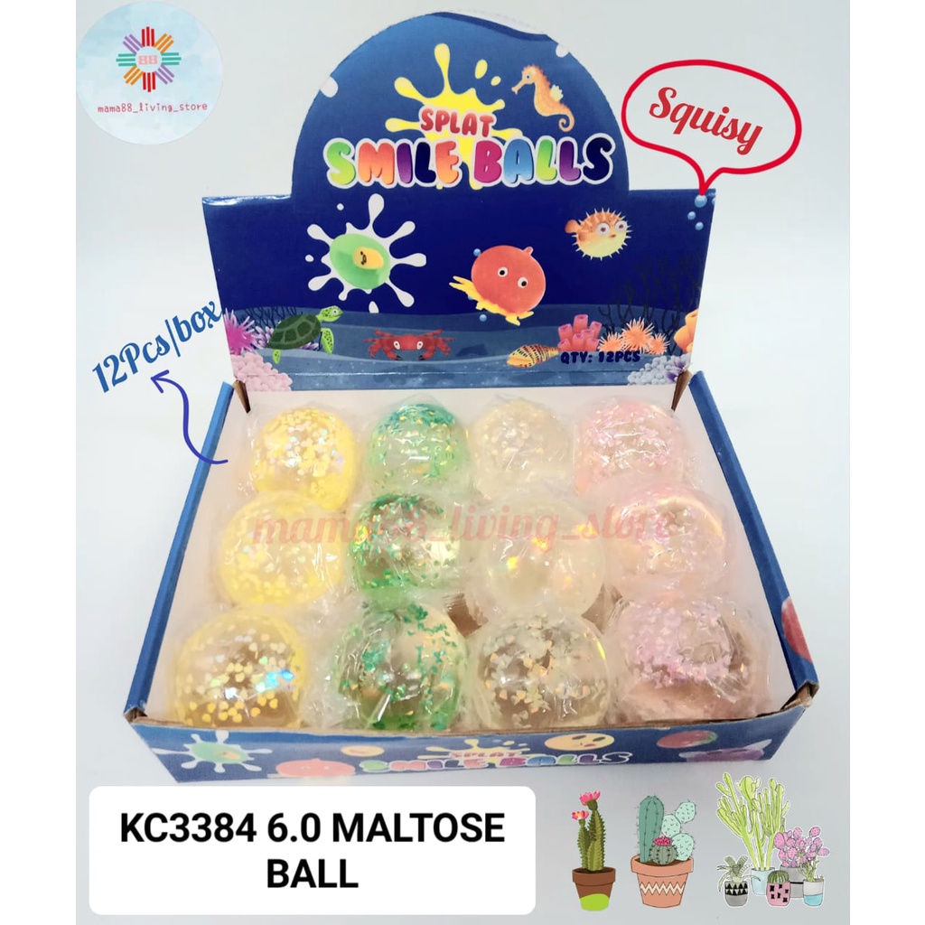 (READY STOCK) KC3384 6.0 MALTOSE BALL (Random colour) | Shopee Malaysia