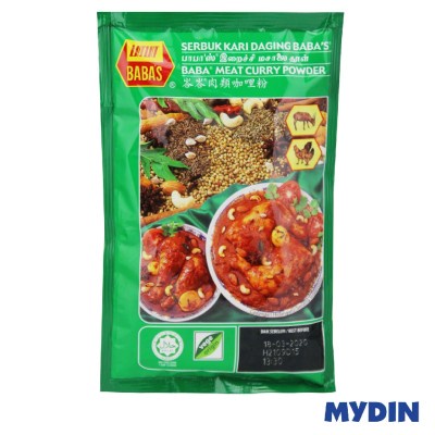 Babas Meat Curry Powder (125g) | Shopee Malaysia