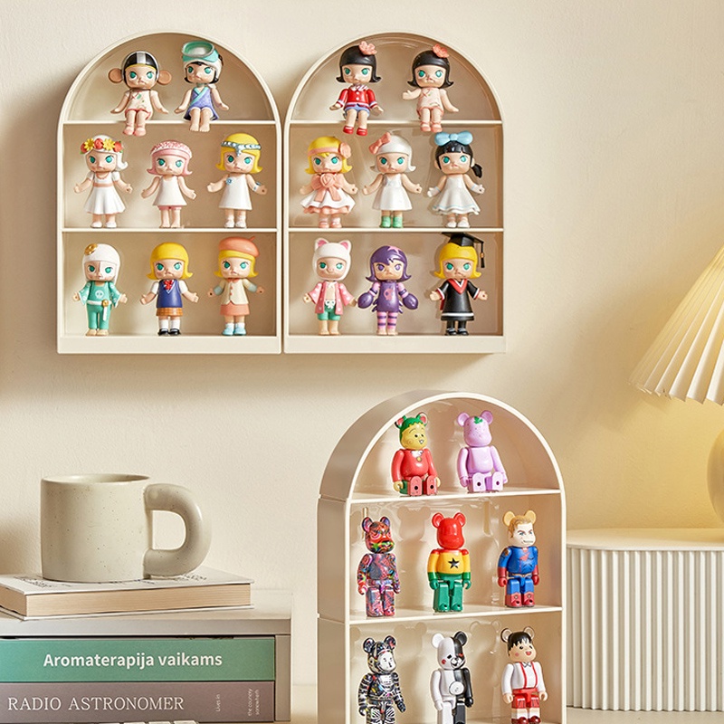 Doll Toy Display Storage Box Wall-Mounted Transparent Organizer Display ... Doll Toy Display Storage Box Wall-Mounted Transparent Organizer Display ...
