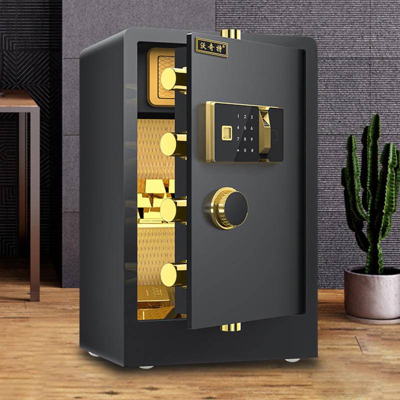 Safe for household use, mechanical fingerprint entry into the wall ...