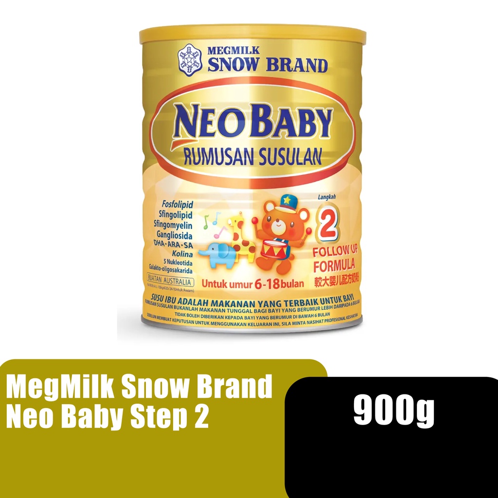 MEGMILK SNOW BRAND STEP 2 NEO BABY 900G (480050911) HTM Pharmacy ...