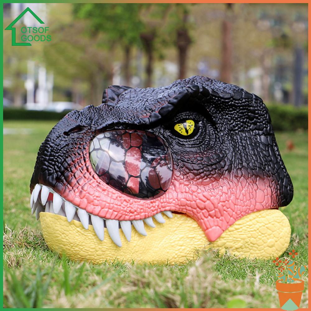 lotsofgoods Halloween Dinosaur Mask Adjustable Headband Party Cosplay ...