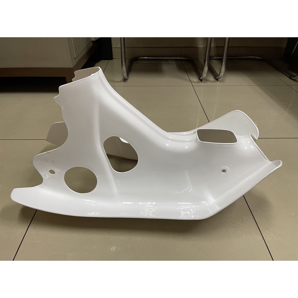 HONDA C70 C-70 C70 LAMA LEGSHIELD LEG SHIELD FRONT COVER WHITE KEPAK ...