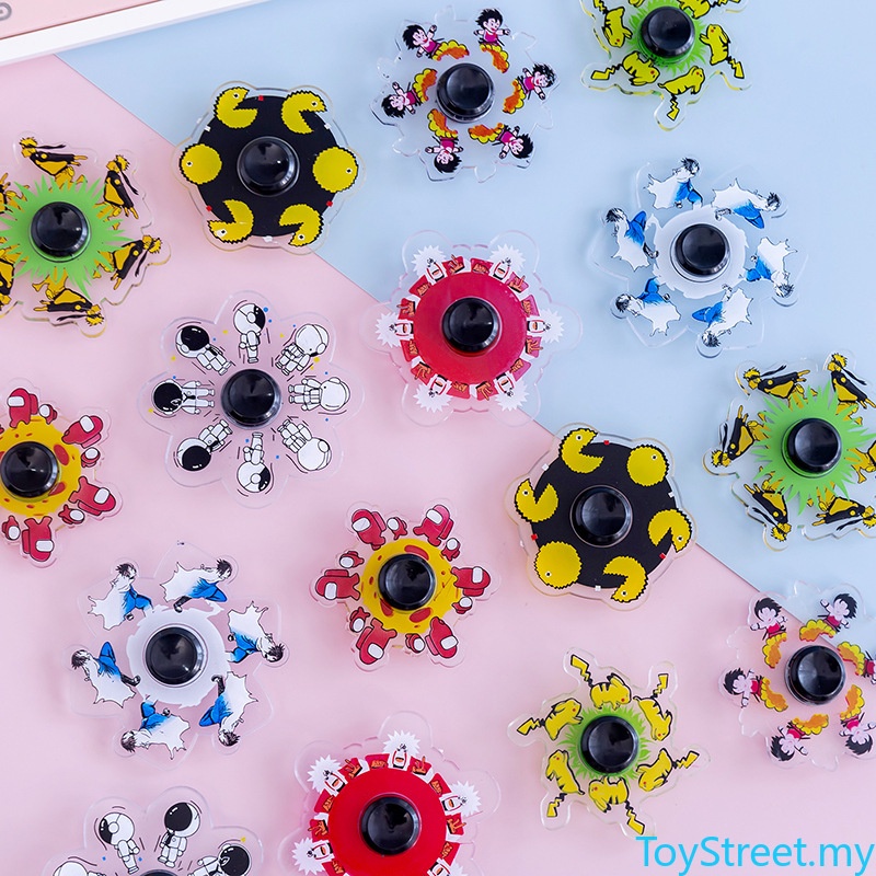 Cute Finger Gyro Cartoon Fidget Spinner Running Animation Naruto ...