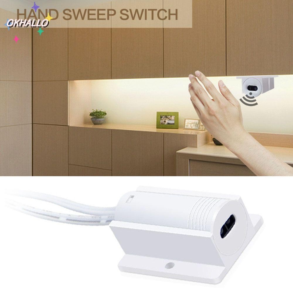 OKHALLO IR Sensor Switch Closet Light Smart Switch Cabinet Light Motion ...