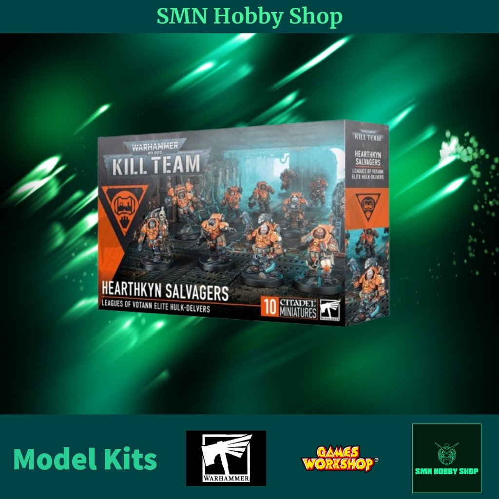 Kill Team Hearthkyn Salvagers Leagues of Votann Elite Hulk-Delvers 10 ...