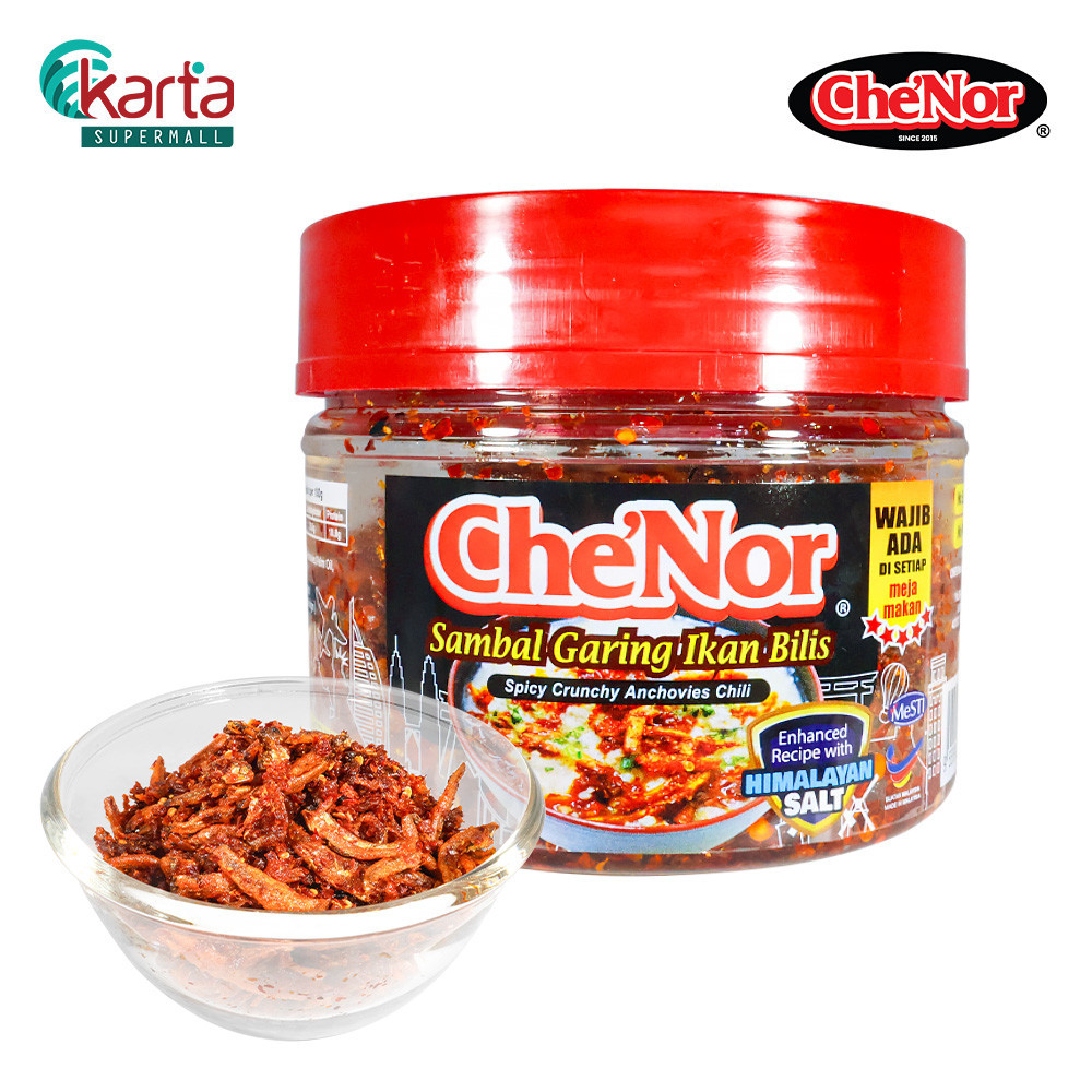 CheNor Sambal Garing Ikan Bilis 160g | Shopee Malaysia