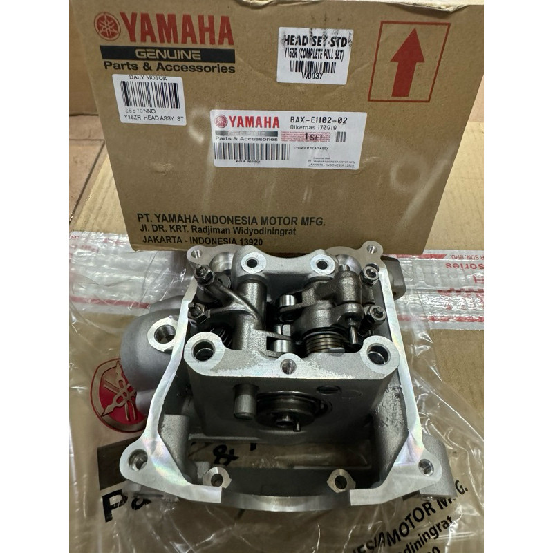 YAMAHA Y16ZR CYLINDER HEAD SET COMP 0 Y16 VVA R15 R15M R 15 BAX-E1102 ...