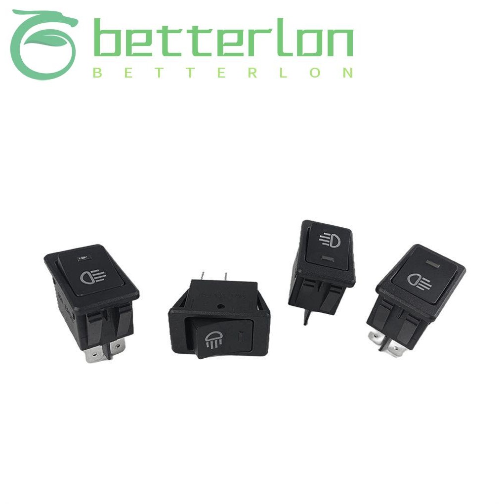 BETTER-LONTIME Rocker Switch 2 Position Automobile 4 Pins Light Rocker ...