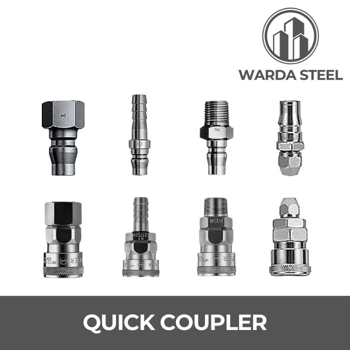 Quick Coupler PF20 PH20 PM20 PP20 SF20 SH20 SM20 SP20 - 1/4 Inch ...