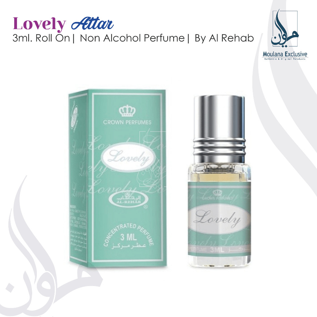 Lovely 3ml. Roll On Non Alcohol Perfume oil by Al Rehab M | Shopee Malaysia