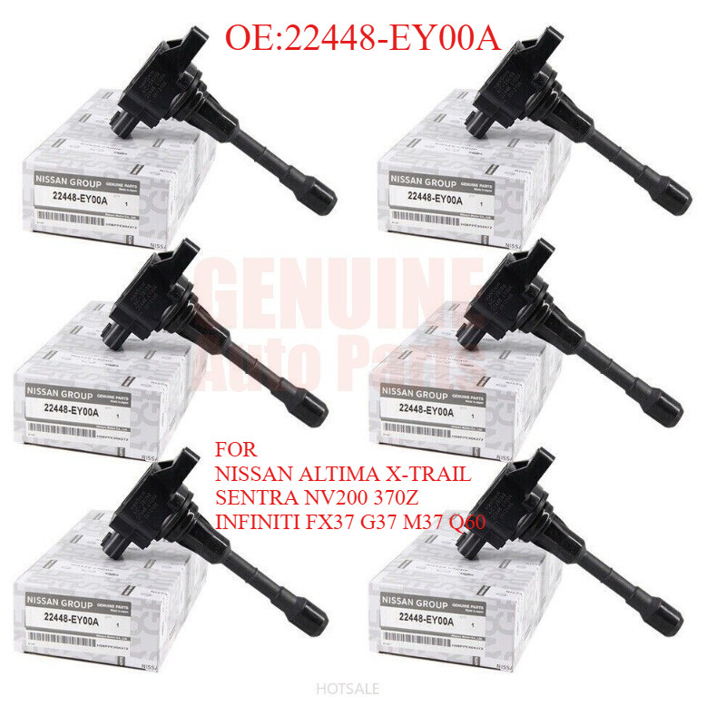1PCS Ignition Coil OEM 22448-EY00A For Nissan ALTIMA X-TRAIL SENTRA ...
