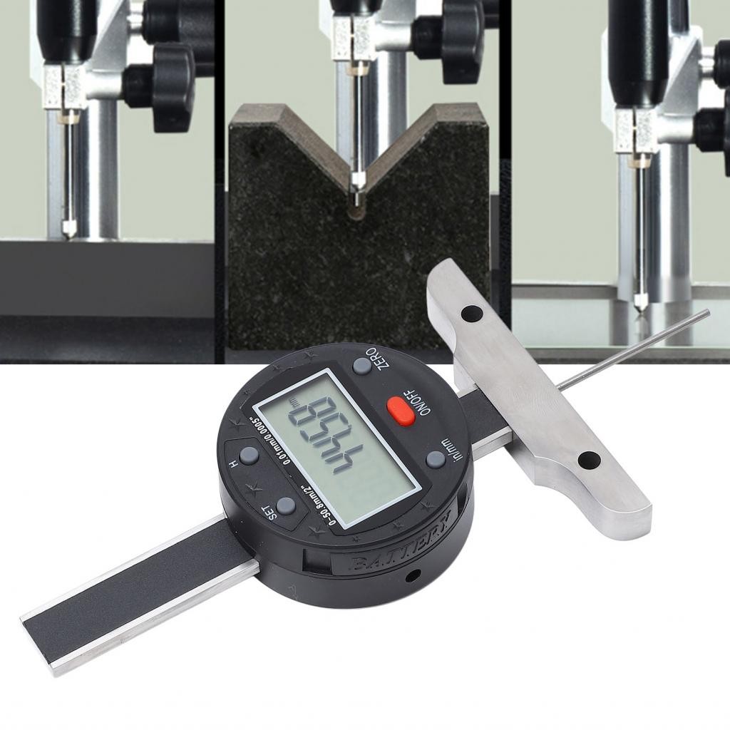Legendtop Digital Depth Meter 0-50.8mm Range 0.01mm Accuracy LCD ...