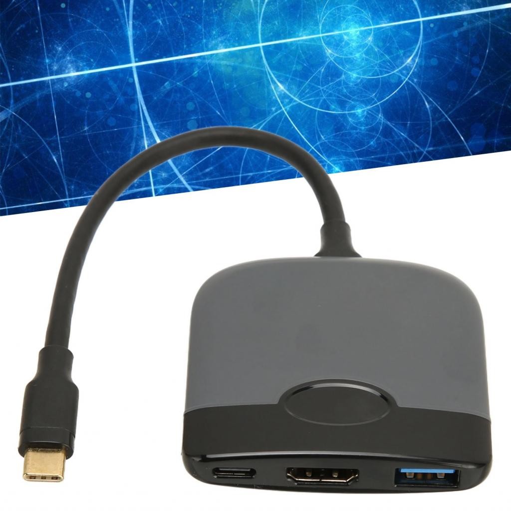 Tominihouse AV Multiport Converter Ultra HD 3 in 1 Type C To Multimedia ...