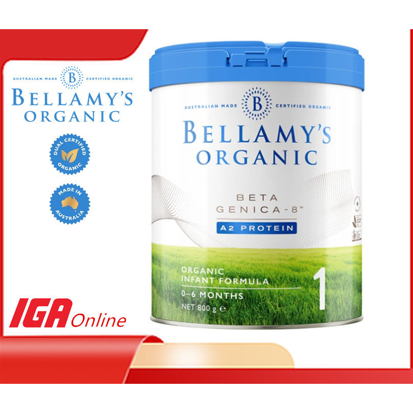 [EXP 11/2026] Bellamy's Organic Beta Genica-8" Baby Formula Infant Baby ...