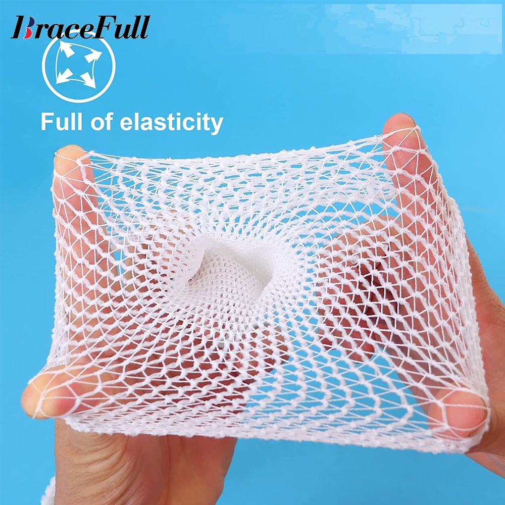 1 Roll Fix Net Tubular Bandage Elastic Net Dressing Breathable Tubular ...