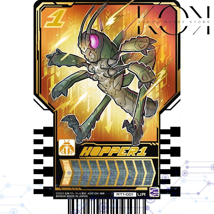 Bandai Kamen Rider Gotchard DX Ride Chemy Trading Card RT0-001 RT1-003 ...