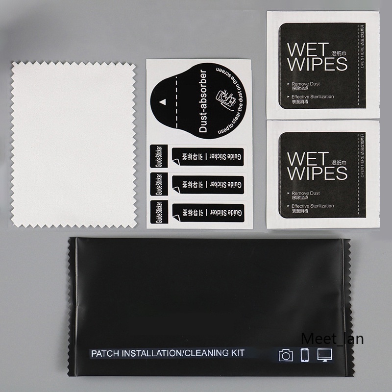 Mobile Phone Film Sticker Kit Digital Screen Cleaning Wet Alcohol Kit ...