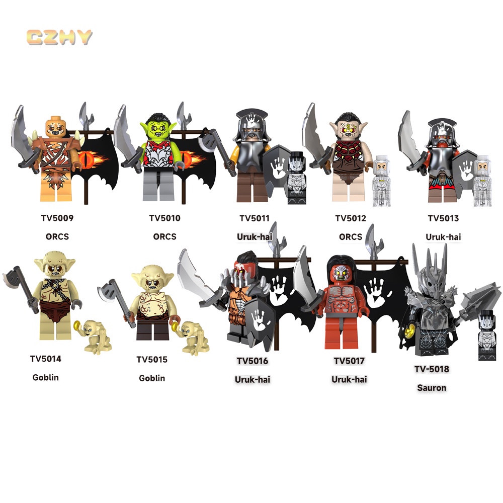 Sauron Ringwraith Goblin Building Blocks Sets Popular Kids Toys ...