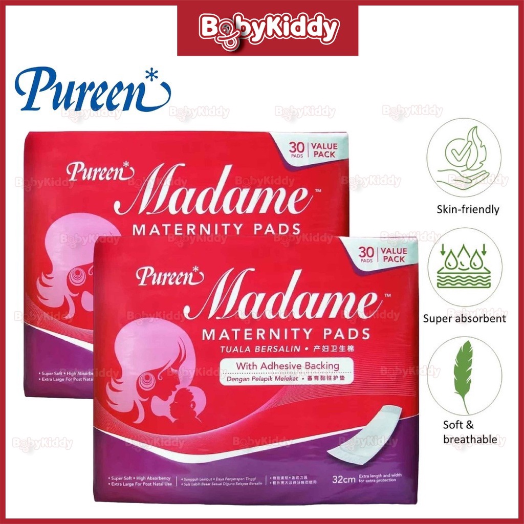 Pureen Madame Maternity Pads (30's) Value Pack | Shopee Malaysia