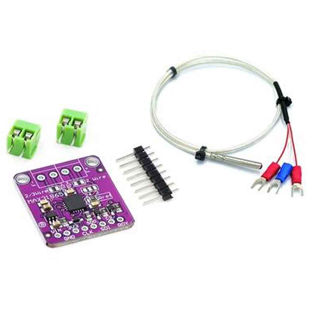 MAX31865 PT100/PT1000 RTD-to-Digital Converter Board Temperature ... MAX31865 PT100/PT1000 RTD-to-Digital Converter Board Temperature ...