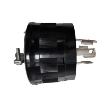 Panasonic 30A Twist Lock Plug 3Pin + Ground 4Pole 250V Color Black and ...