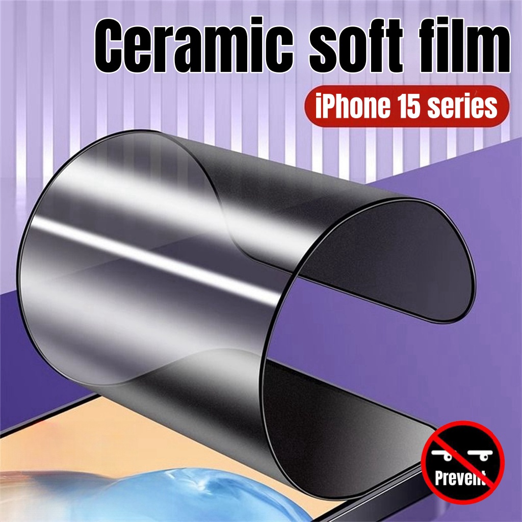 Screen protector Privacy film for iPhone 15 Pro Max 15 Plus iPhone 12 ...