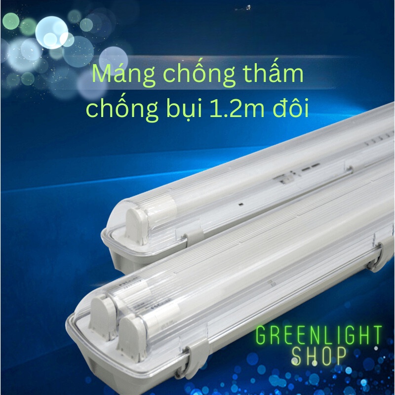 Waterproof and dustproof light trough, 1m2 double trough cover ...