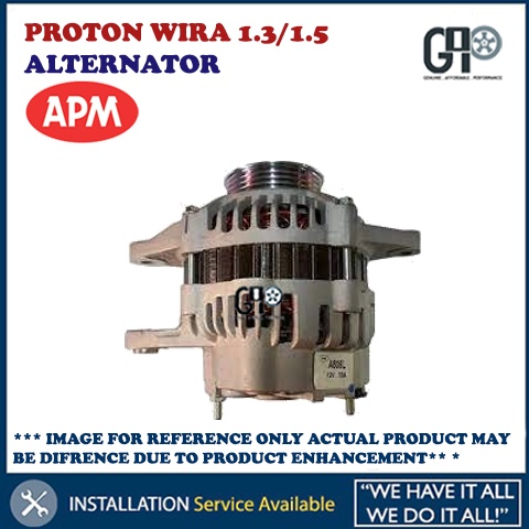 PROTON WIRA 1.3/1.5 ORIGINAL APM ALTERNATOR-A805L | Shopee Malaysia