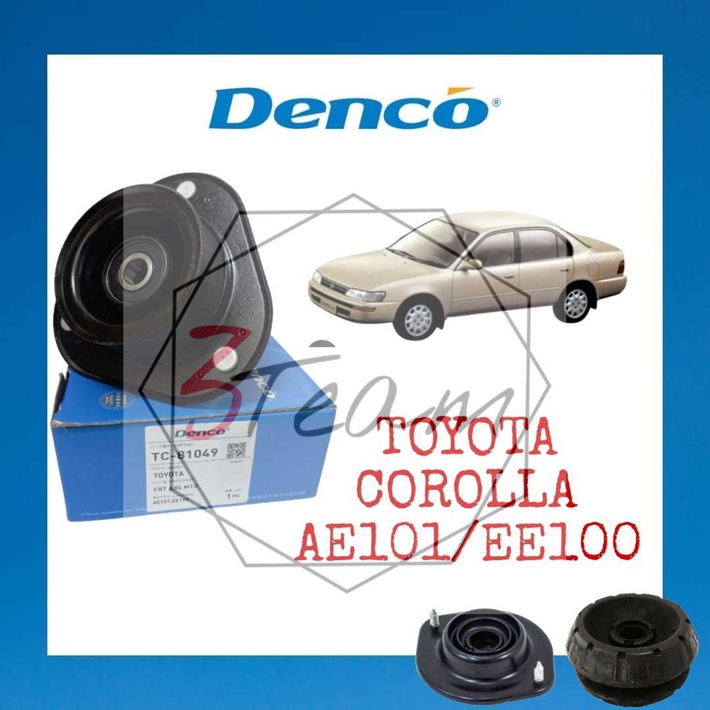 DENCO ABSORBER MOUNTING FRONT TOYOTA COROLLA AE101 / EE100 | Shopee ...