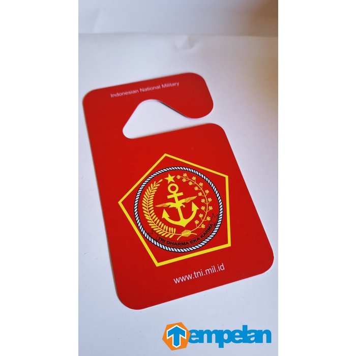 GANTUNGAN Parking Sign Parking Marker Hanger for TNI Headquarters Rear ...