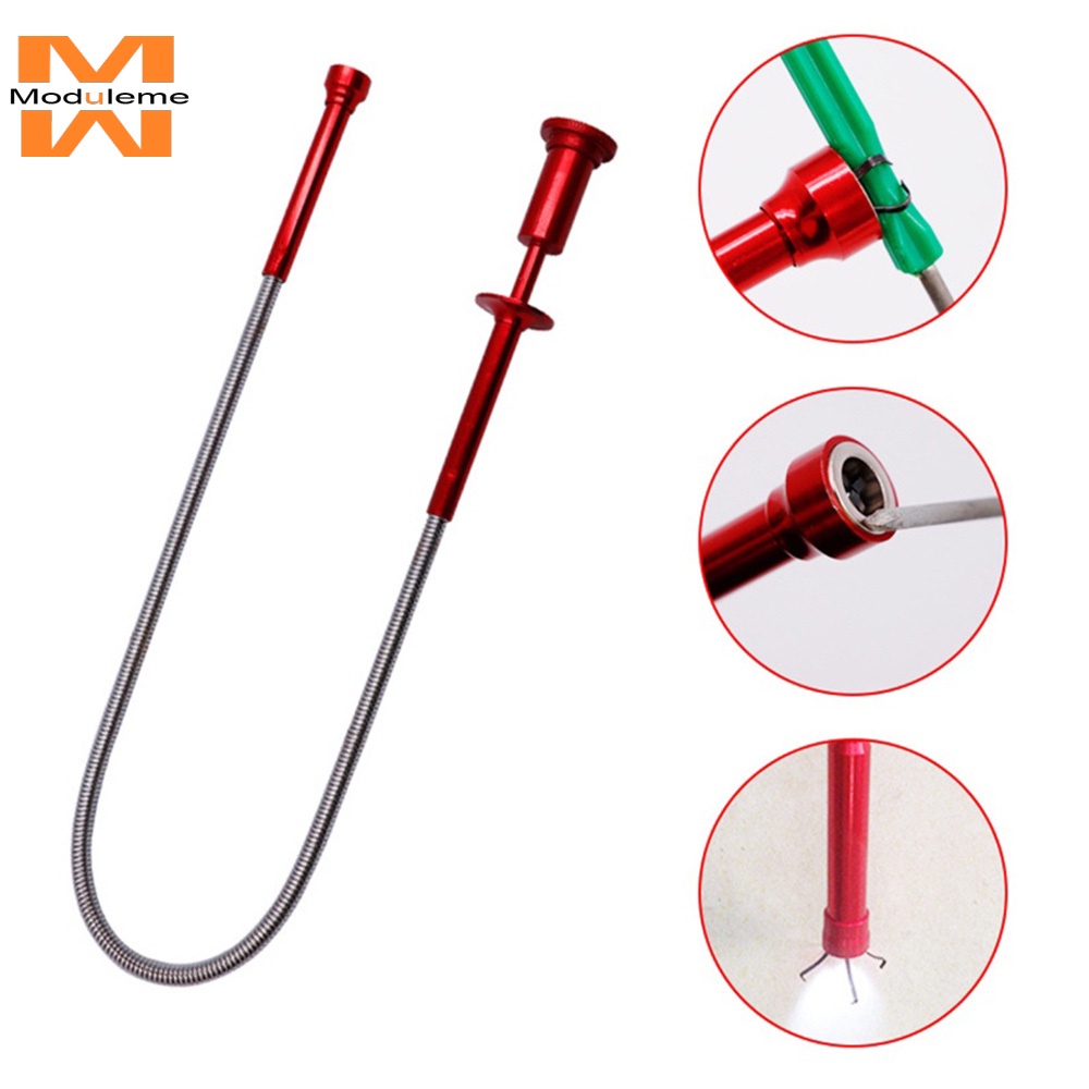 Pick-up Tool Extendable Magnetic Flexible Grabber Claw Retrieving ...