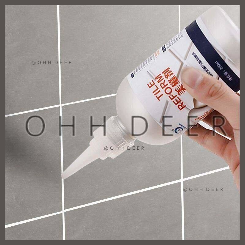 OHHDEER 280ml Tile Reform Waterproof Tile Grout Grouting Fix Tiling LKB ...
