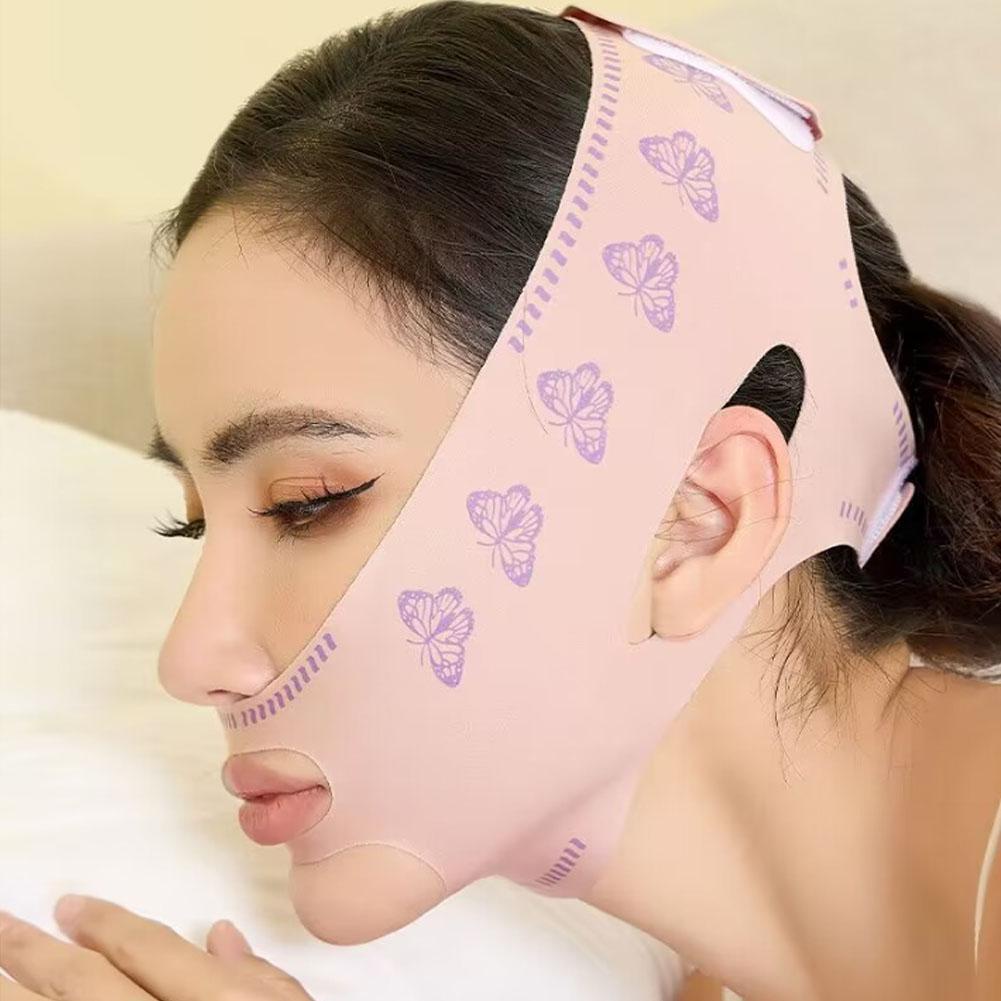 Soft Comfortable Face-Lift Bandage Highly Elastic Breathable V-Face ...
