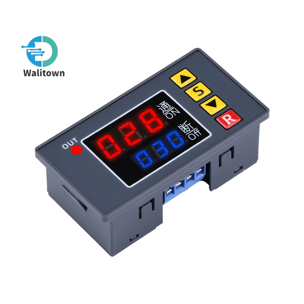 Timer Relay AC 110V 220V DC 12V Time Delay Switch 10A Timer Switch ...