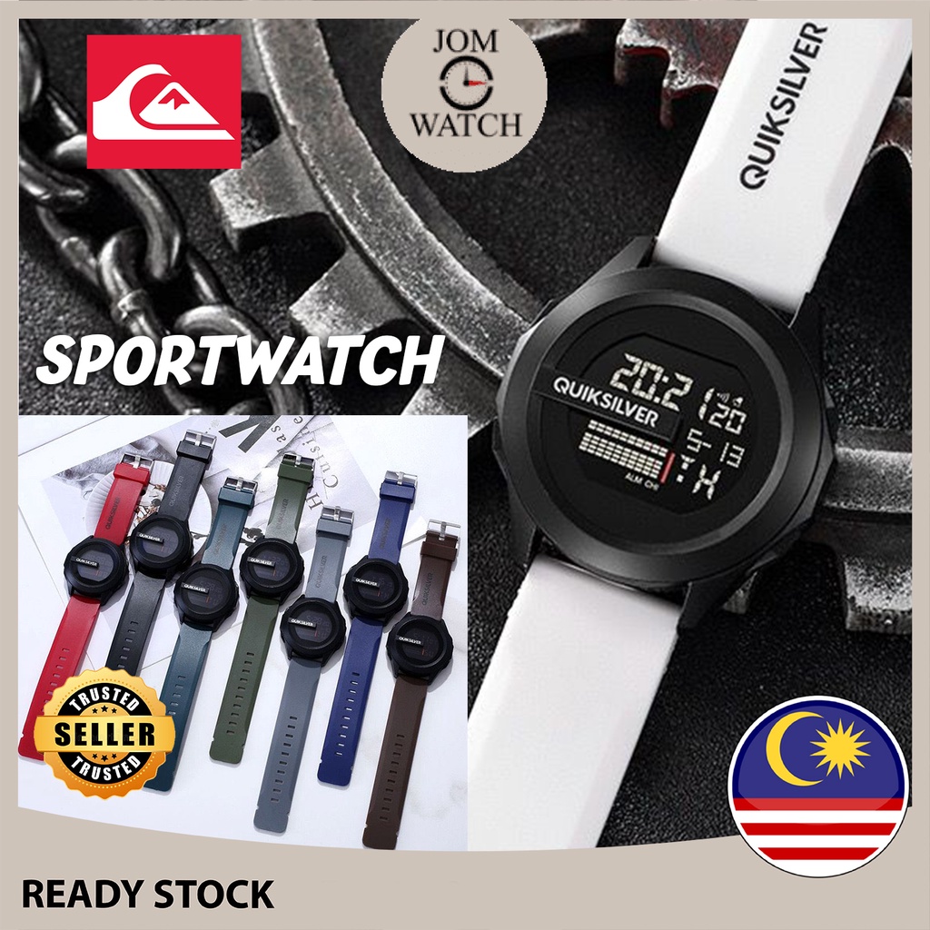 [NEW ARRIVALS] QUICKSILVER Sports Digital LED Multifunction Men Women ...