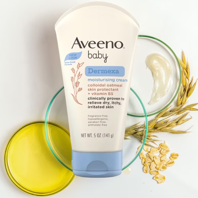 Aveeno Baby Dermexa Moisturising Cream ( 141g ) | Shopee Malaysia