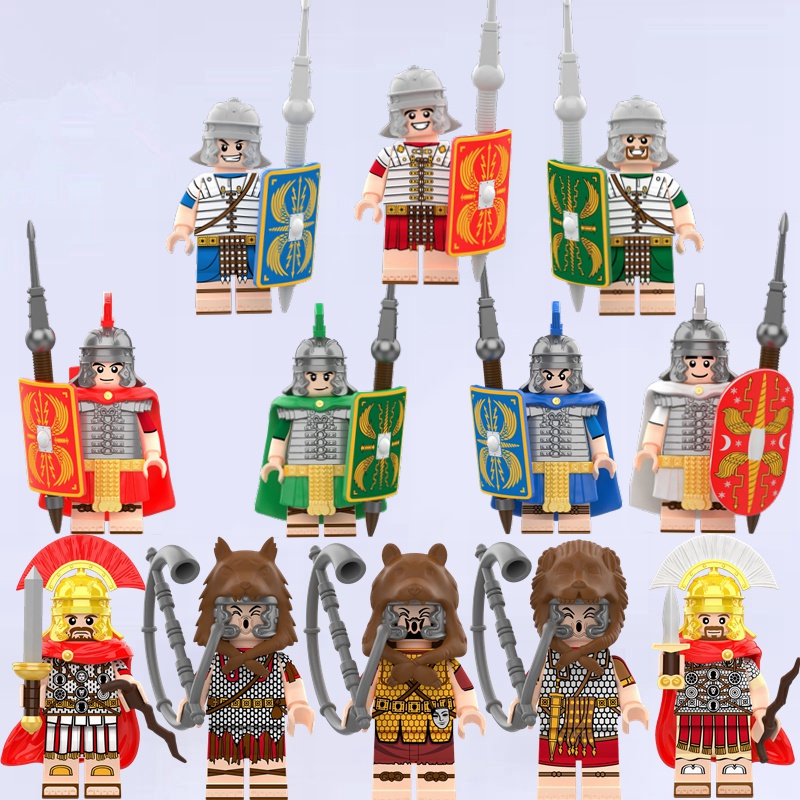 Roman Ancient Warriors Movie MOC Birthday Gift Education Toys For ...