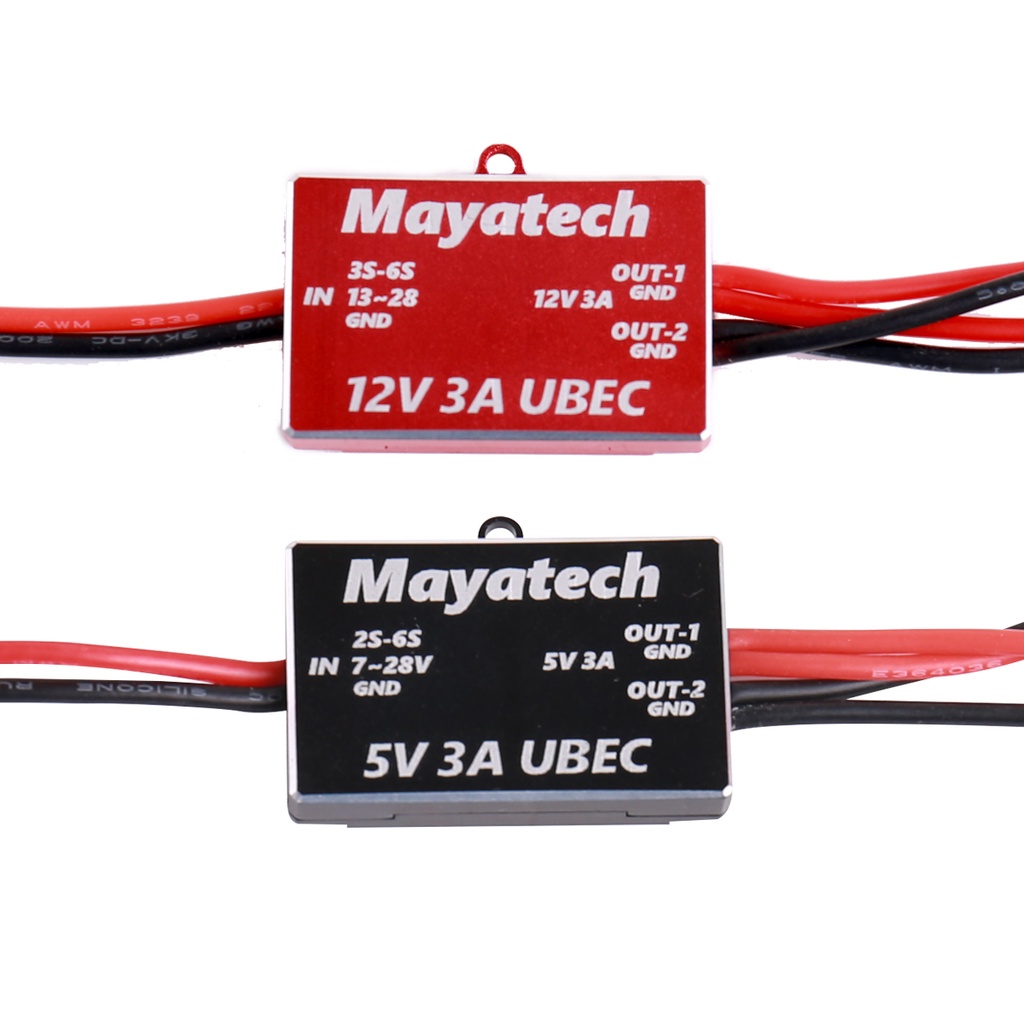 5V/12V 3A UBEC DC-DC Converter Step Down Module Mini BEC For RC Car FPV ...