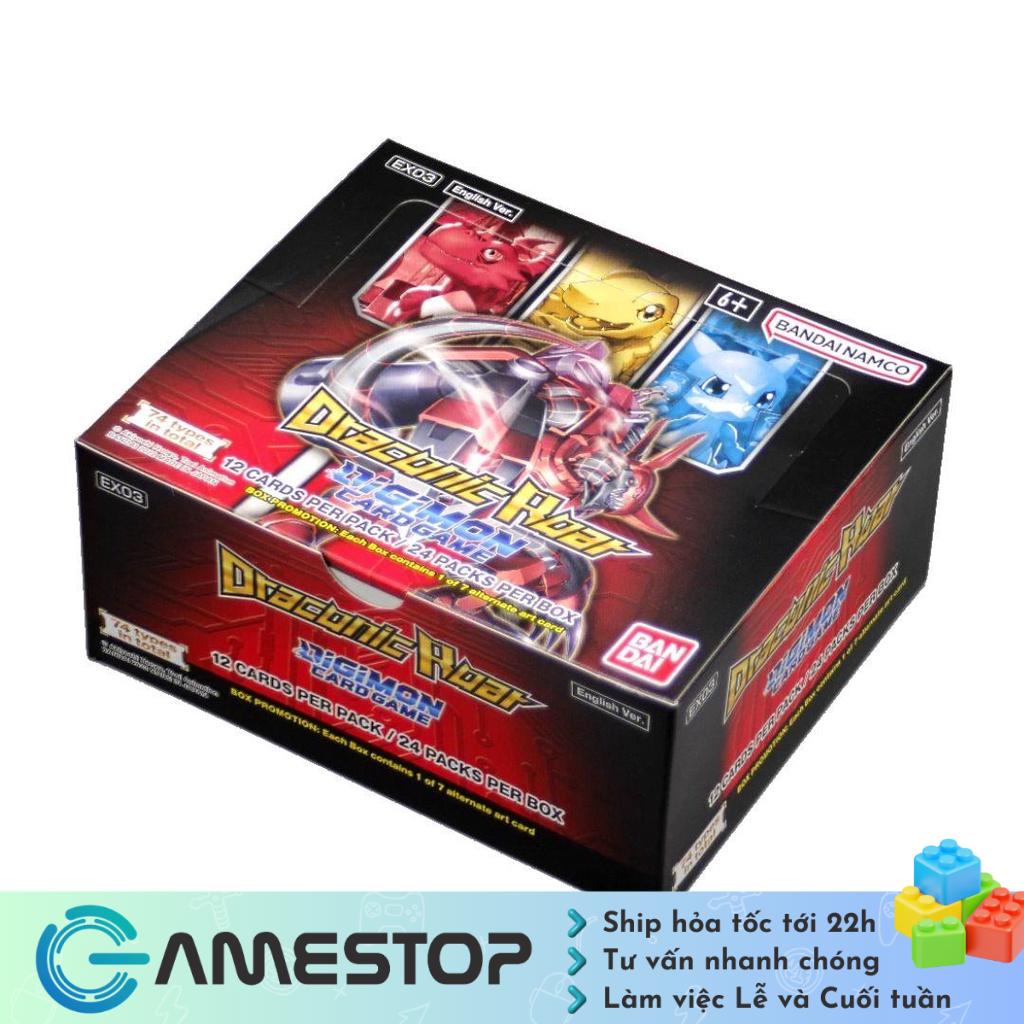 Digimon TCG EX3 Draconic Roar Booster Box genuine Bandai EX03 English ...